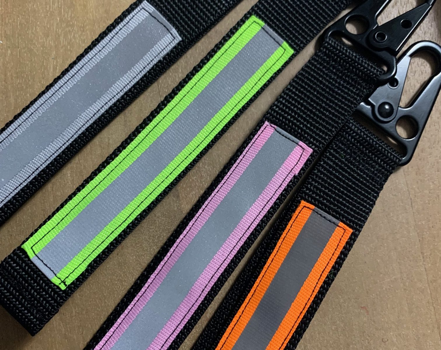 Porte gants pompiers noir et fluo – Fire Island Accessoires